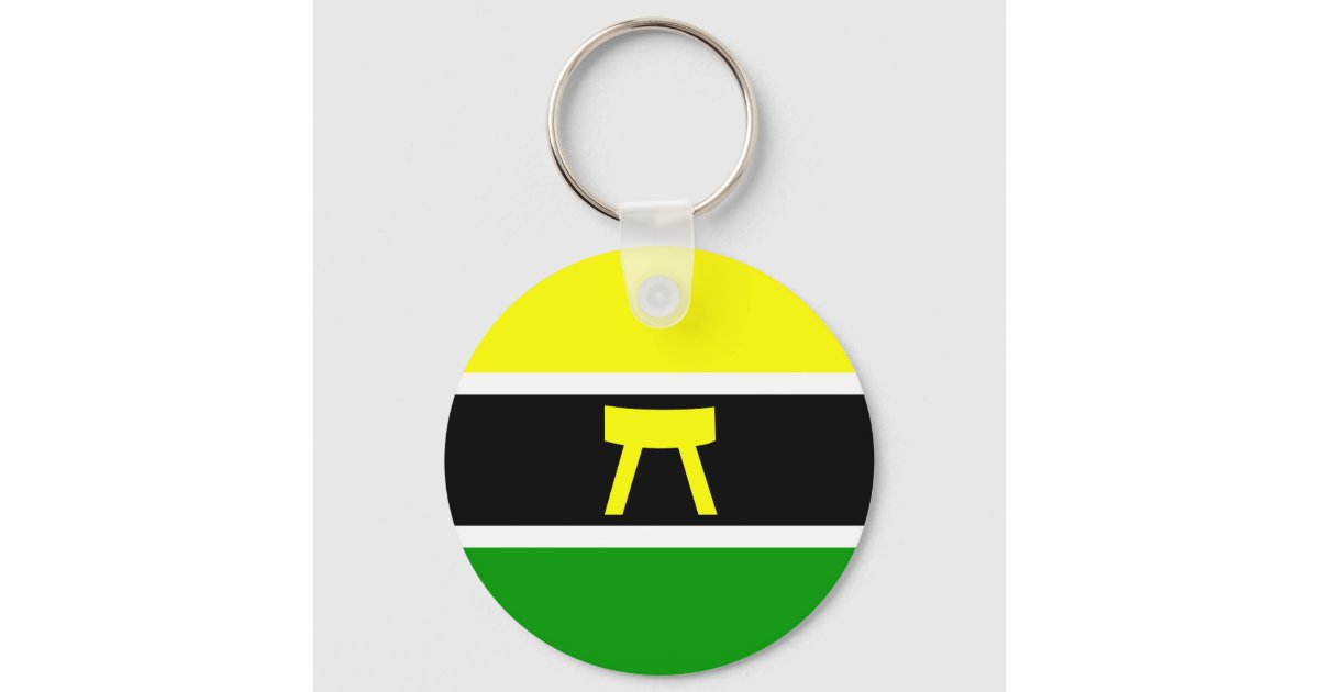 Ashanti, Ghana flag Keychain | Zazzle