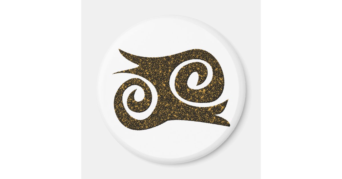 Ashanti Symbol Mut Adinkra Magnet | Zazzle