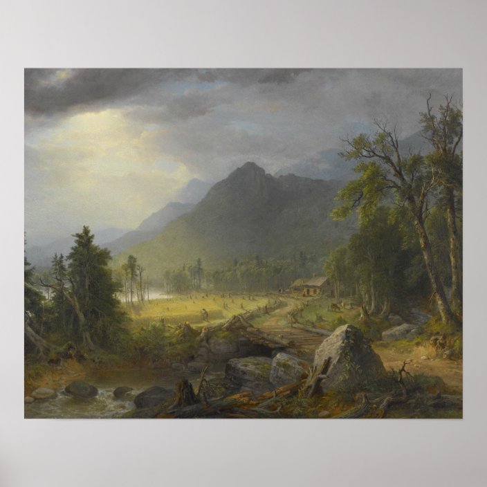 Asher Brown Durand - The First Harvest Poster | Zazzle.com