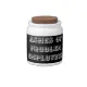 ASHES OF PROBLEM EMPLOYEES JAR BLACK & WHITE | Zazzle