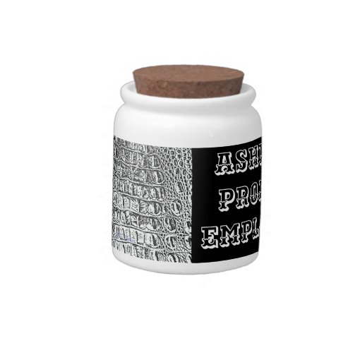 ASHES OF PROBLEM EMPLOYEES JAR BLACK & WHITE | Zazzle