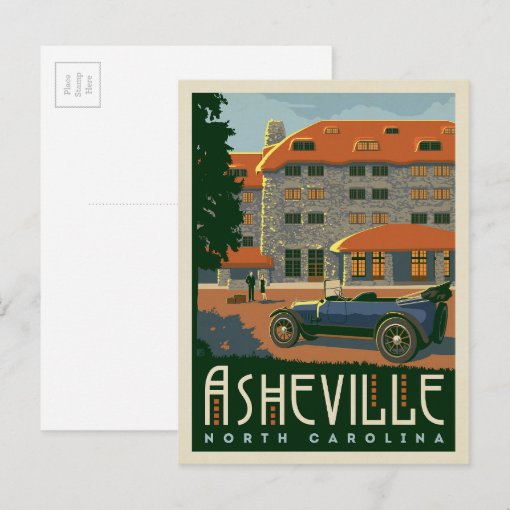 Asheville, North Carolina Postcard | Zazzle