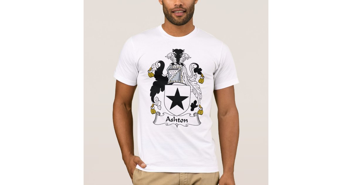 Ashton Family Crest T-Shirt | Zazzle