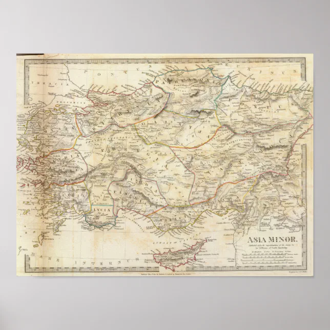 Asia Minor ancient Poster | Zazzle