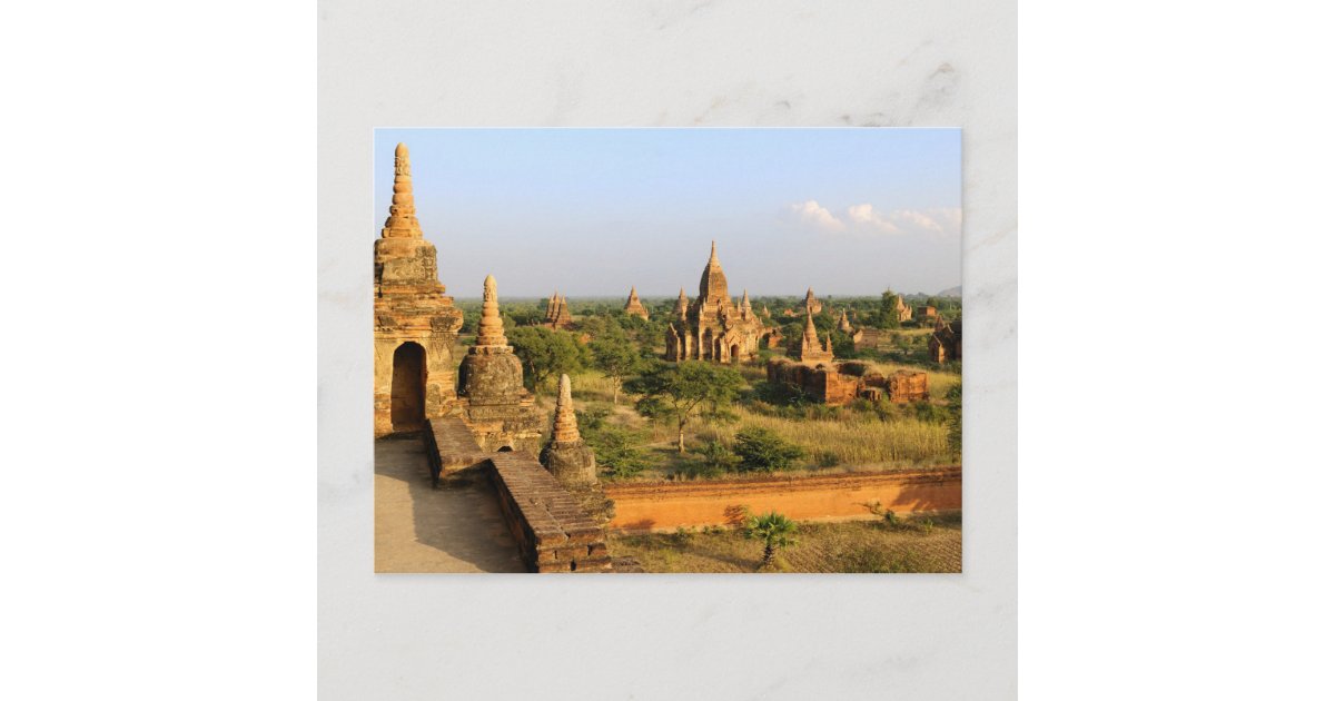 Asia, Myanmar (Burma), Bagan (Pagan). Various Postcard | Zazzle