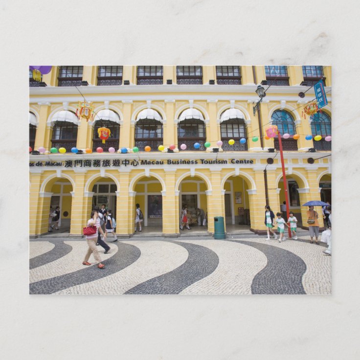 Asia, North-East Asia, China, Macau, Macao, Postcard | Zazzle