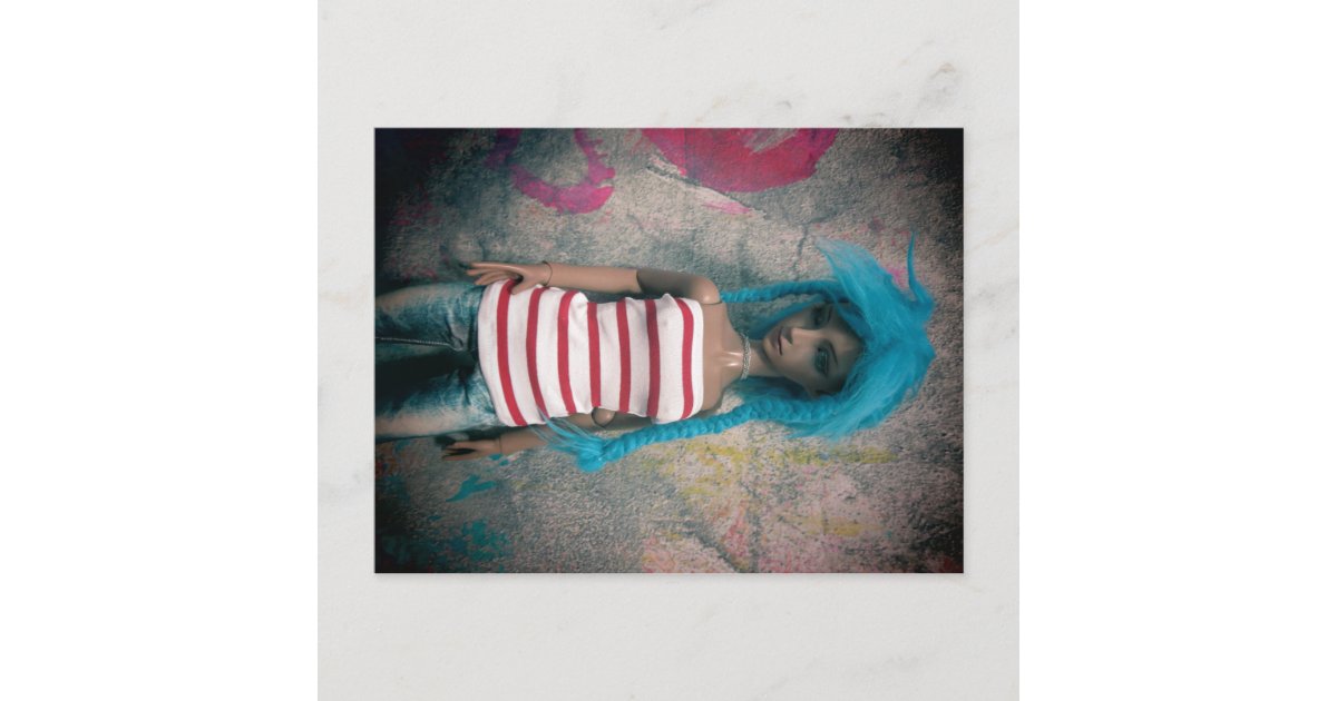Asian Ball-Jointed Doll Bobobie Weylin postcard | Zazzle