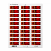 Asian Dragon Address label | Zazzle