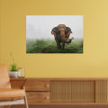 Asian Elephant in Thailand Poster | Zazzle