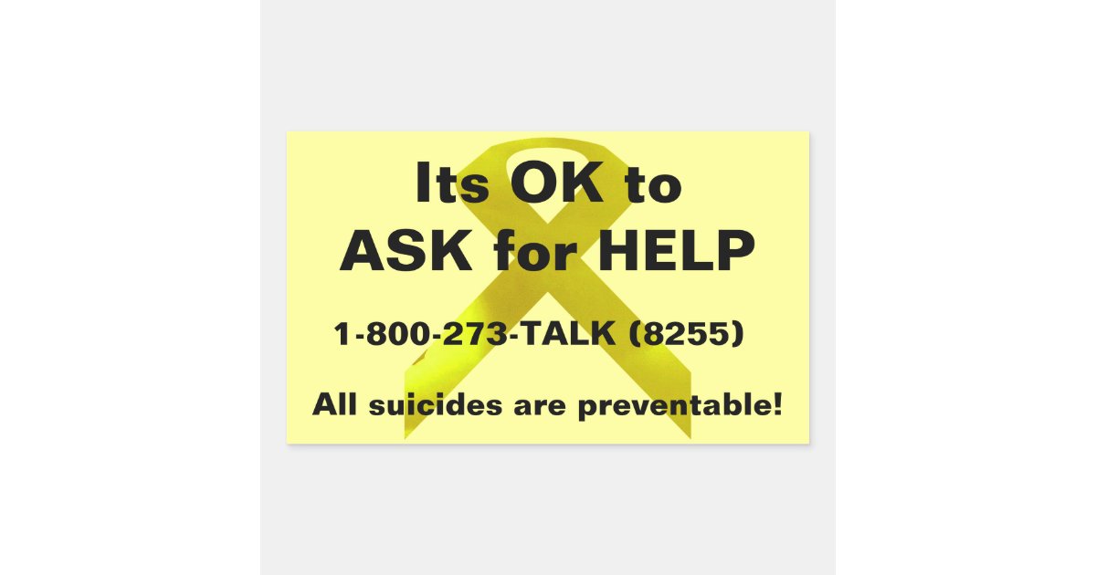 Ask for Help Sticker | Zazzle