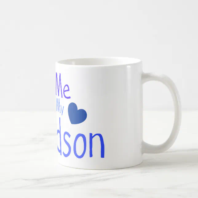 Ask me about my Grandson! Coffee Mug | Zazzle