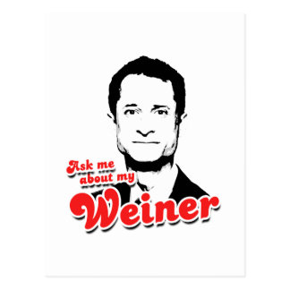 Ask me about my Weiner Postcards
