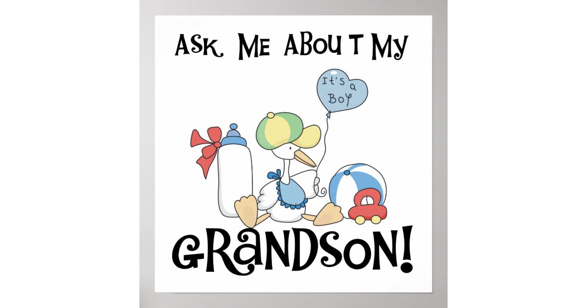 ASKGRANDSONSTORK POSTER | Zazzle