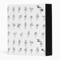 ASL Chart Binder | Zazzle