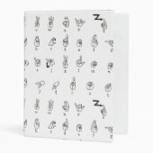 ASL Chart Binder | Zazzle