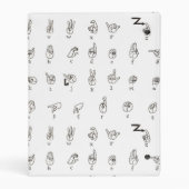 ASL Chart Binder | Zazzle