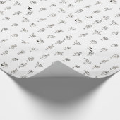 ASL Chart Wrapping Paper | Zazzle