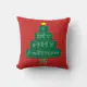 ASL Christmas Tree Pillow American Sign Language | Zazzle