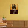 ASL classroom poster. Fear the Talking Head. Poster | Zazzle