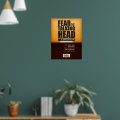 ASL classroom poster. Fear the Talking Head. Poster | Zazzle