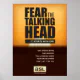 ASL classroom poster. Fear the Talking Head. Poster | Zazzle