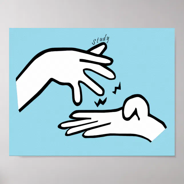 ASL Study Poster | Zazzle