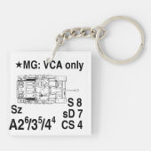 ASL StuG IIIG Keychain Fob | Zazzle