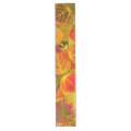 Aspen Leaves Collage Solid Medley 1 Long Table Runner | Zazzle