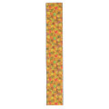 Aspen Leaves Collage Solid Medley 1 Long Table Runner | Zazzle