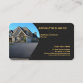 Asphalt Driveway Sealing Company Business Card | Zazzle