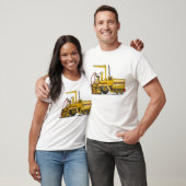 Asphalt Paving Machine Construction Apparel Appare T-Shirt | Zazzle
