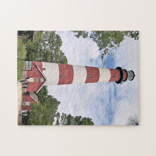 Assateague Lighthouse, Virginia Puzzle | Zazzle