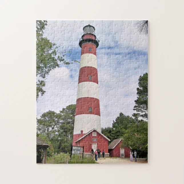 Assateague Lighthouse, Virginia Puzzle | Zazzle