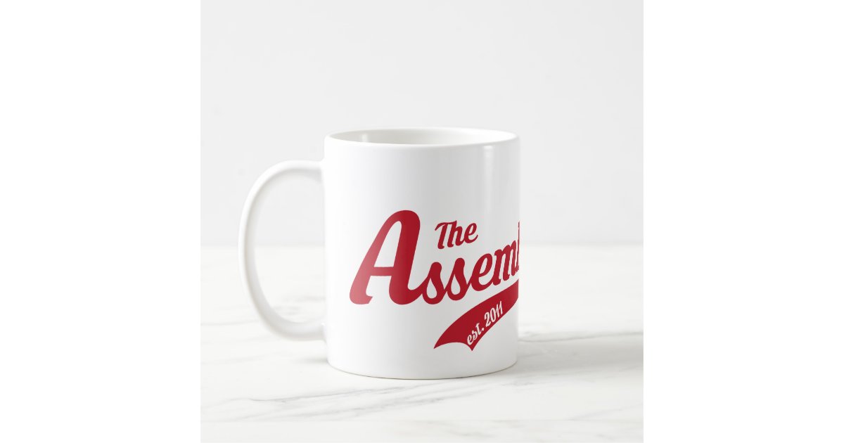 Assembly Call Text Logo Mug | Zazzle