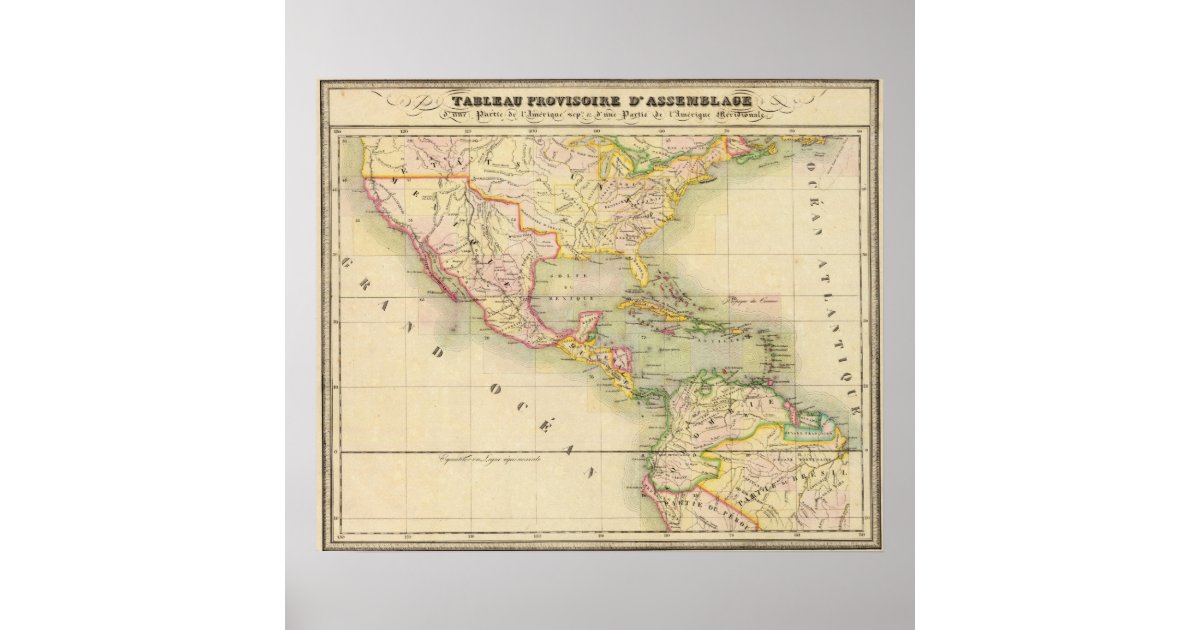 Assembly Map of America Poster | Zazzle