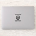 Asset ID Logo | Property of Company Business Sticker | Zazzle