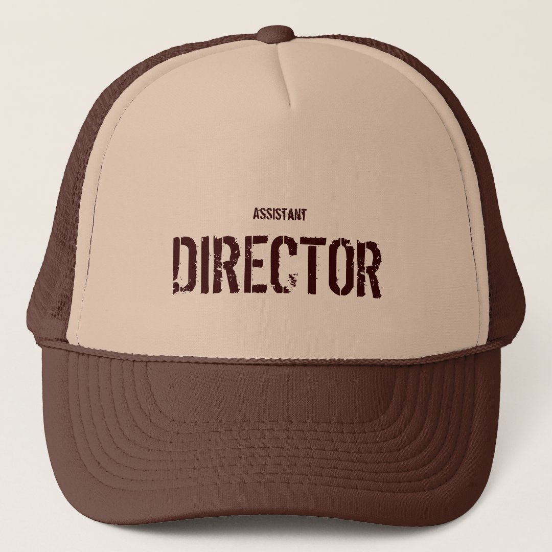 Assistant Director Trucker Hat | Zazzle