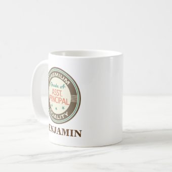 Assistant Principal Personalized Office Mug Gift | Zazzle