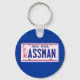 Assman New York License Plate Products Keychain | Zazzle