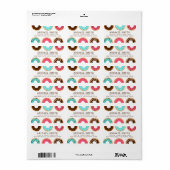 Assorted Donuts Label | Zazzle