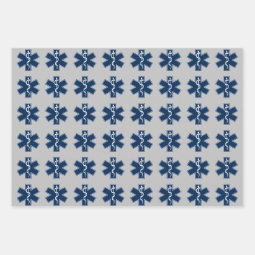 Assorted Paramedic EMT EMS Wrapping Paper Sheets | Zazzle