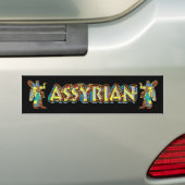 Assyrian Bumper Sticker | Zazzle