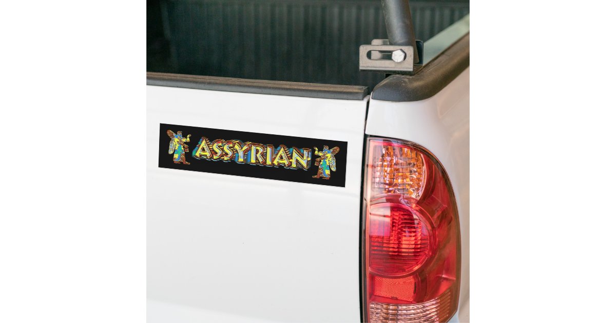 Assyrian Bumper Sticker | Zazzle