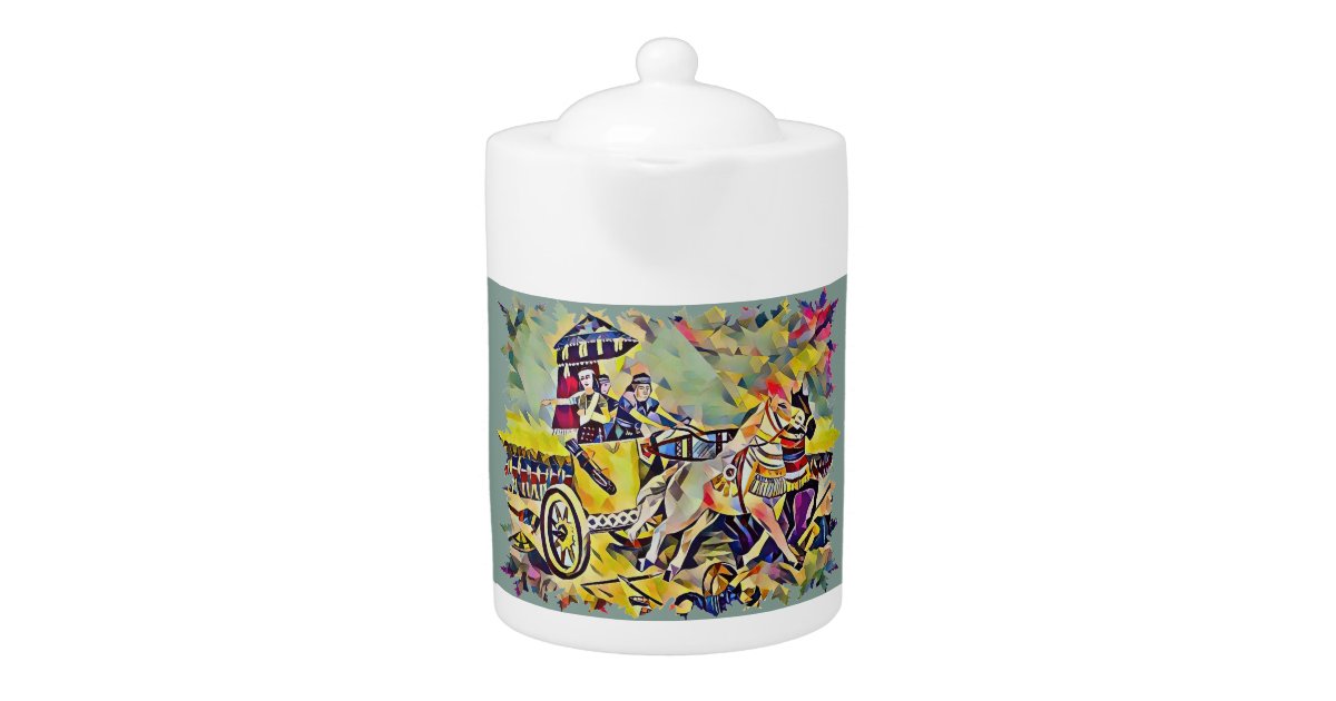 Assyrian Queen Shamiram Teapot Zazzle