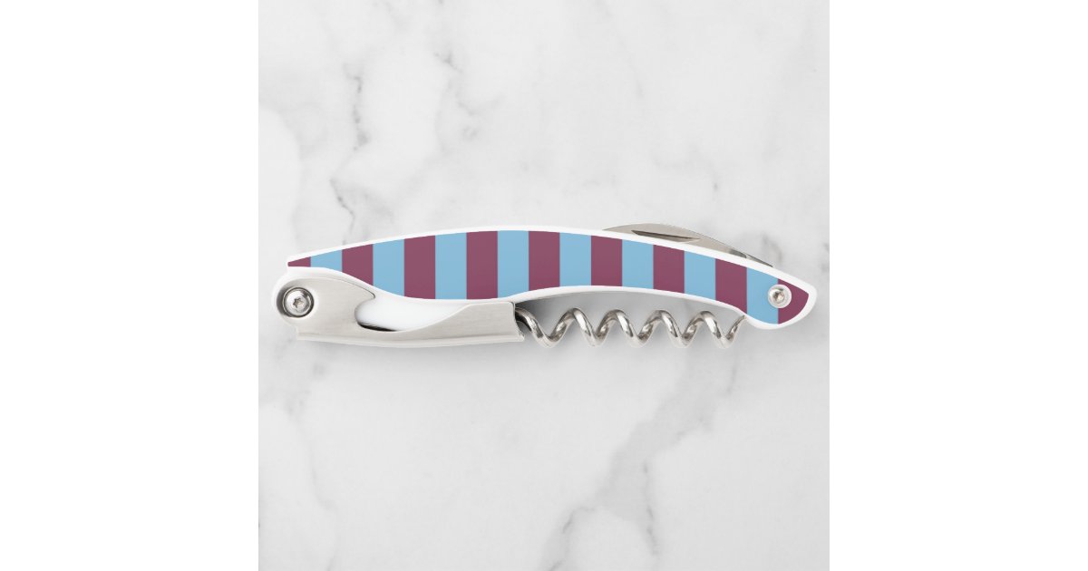 Aston Villa stripes football club colors premier l Waiter's Corkscrew ...