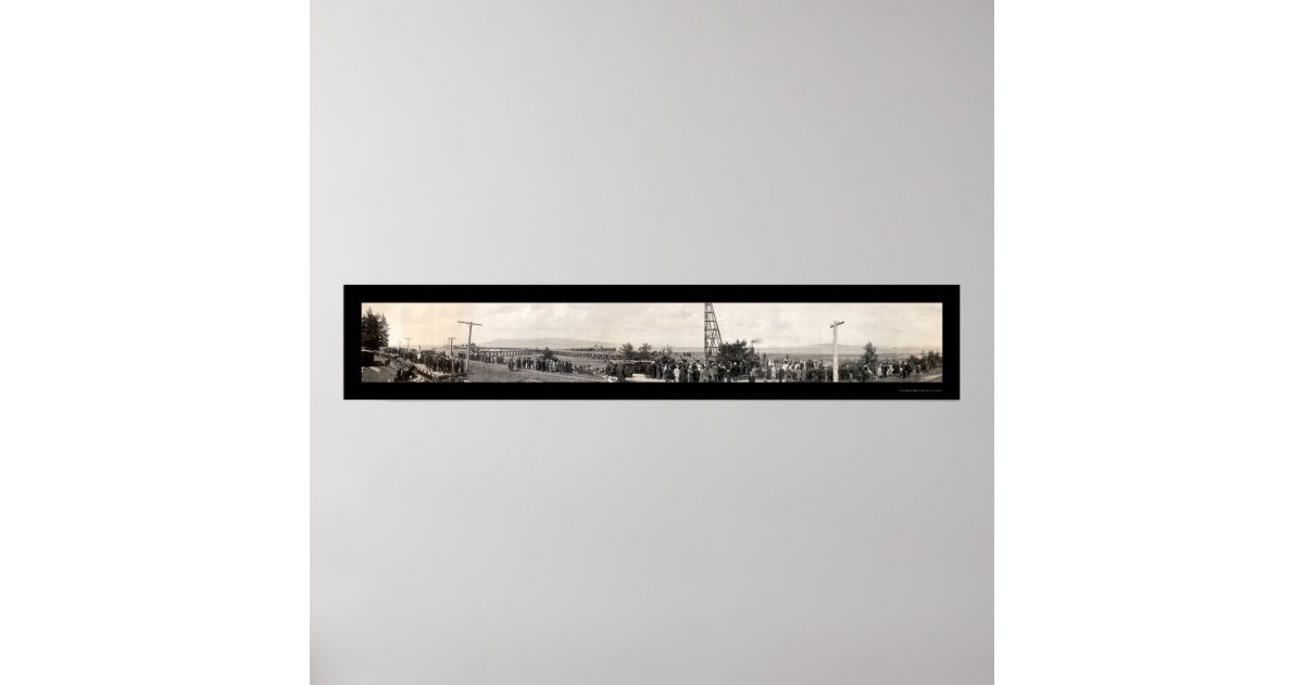 Astoria Construction Photo 1914 Poster | Zazzle