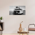 Astoria, Oregon View of Ferry Megler Photograph Poster | Zazzle