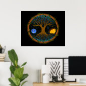 Astral Tree of Life Poster | Zazzle
