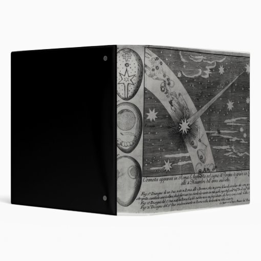 Astrological diagram of the comet binder | Zazzle
