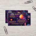 Astrologist Numerologist Celestial Psychic Healer Business Card | Zazzle